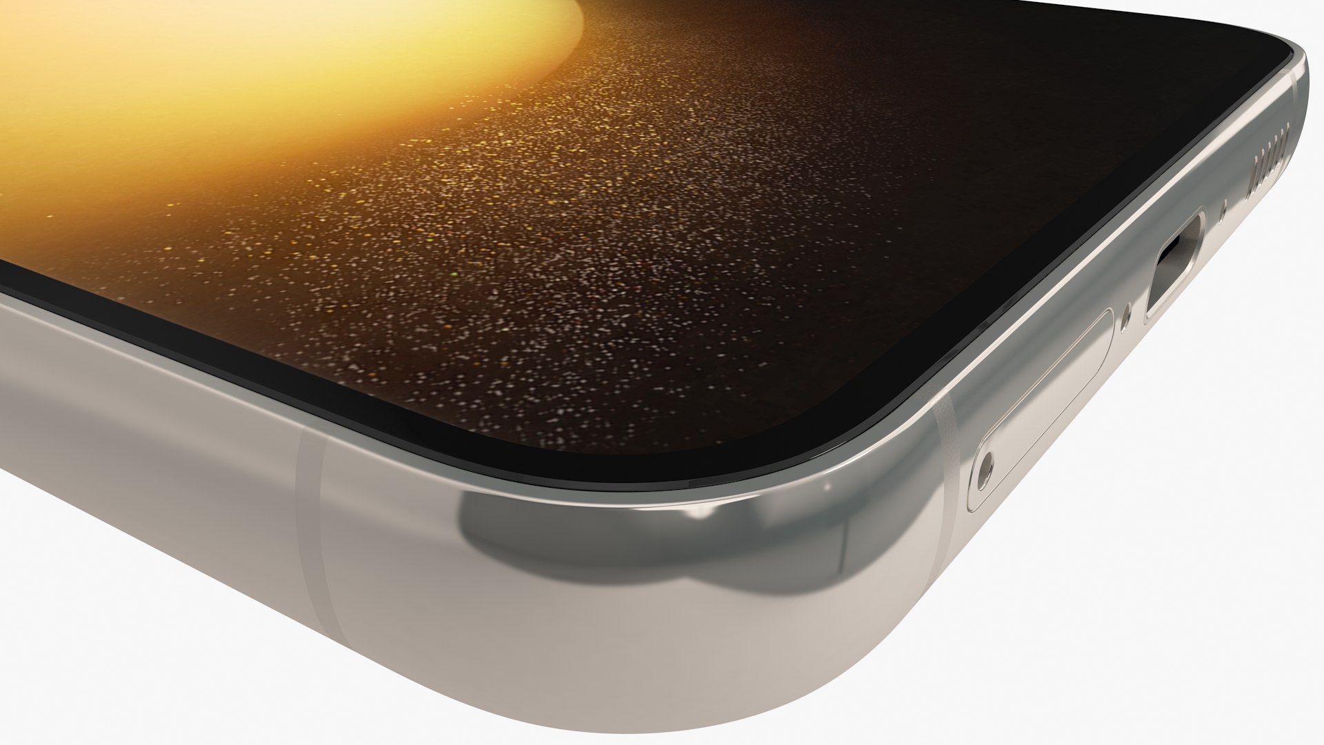 3D Samsung Galaxy S23 Plus Cream Model - TurboSquid 2022014