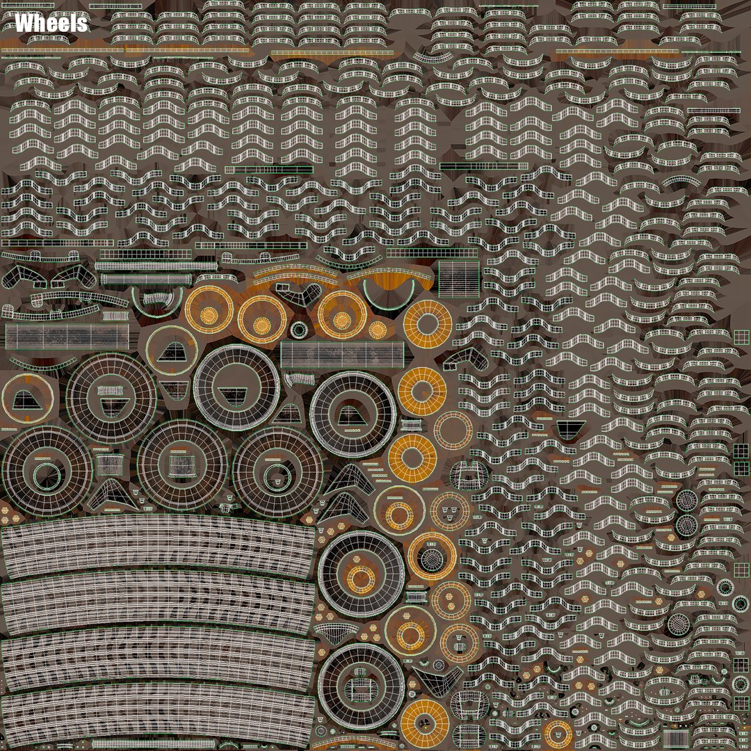 Wheel Loader PBR 3D model - TurboSquid 2164184