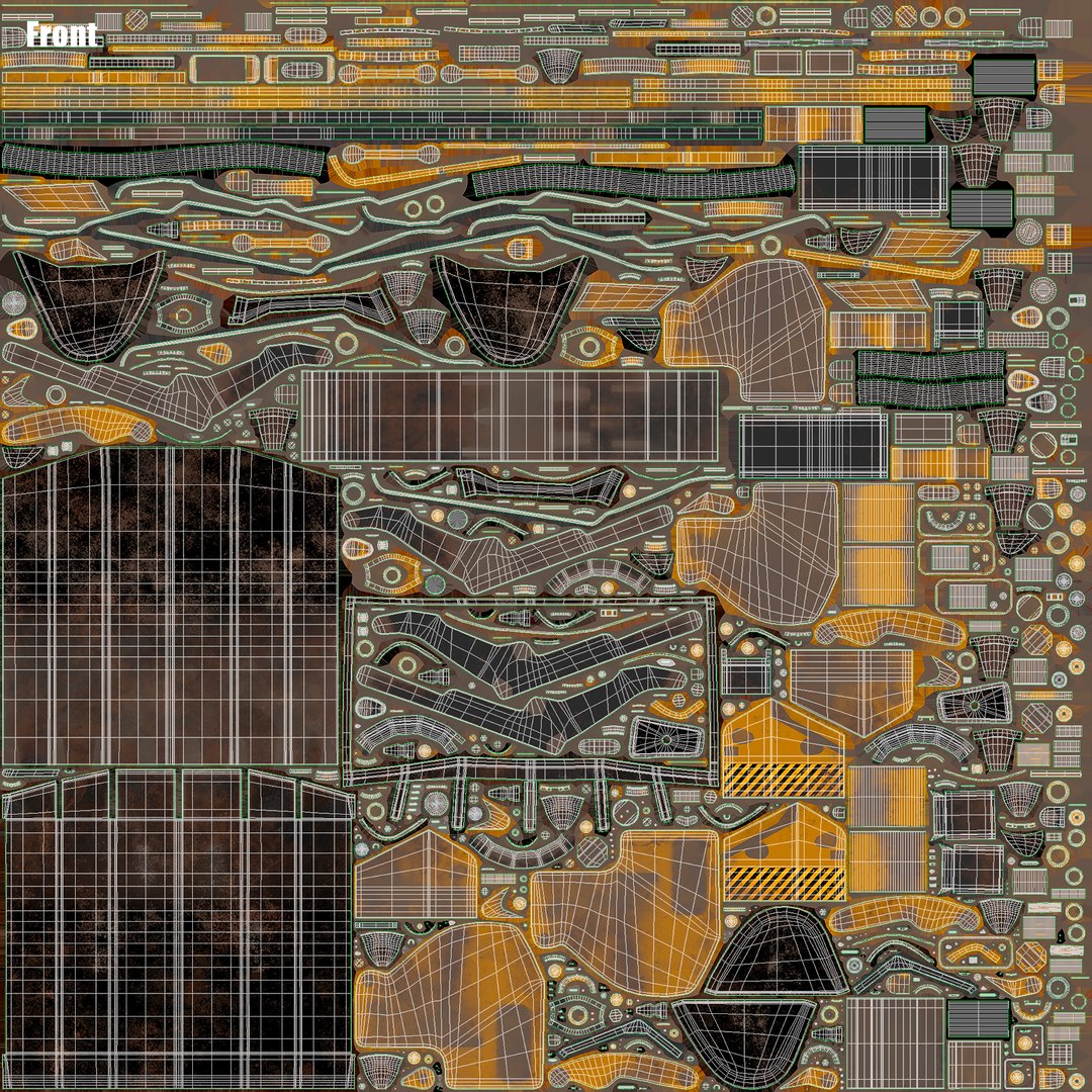Wheel Loader PBR 3D model - TurboSquid 2164184