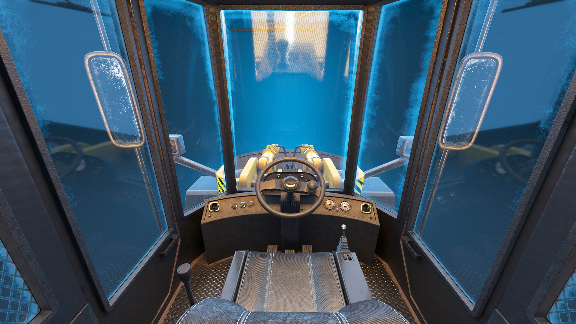 Wheel Loader PBR 3D model - TurboSquid 2164184