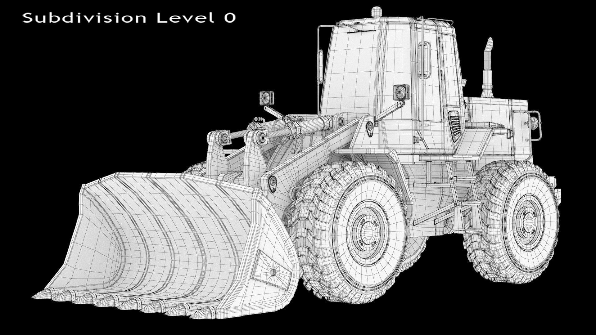 Wheel Loader PBR 3D model - TurboSquid 2164184