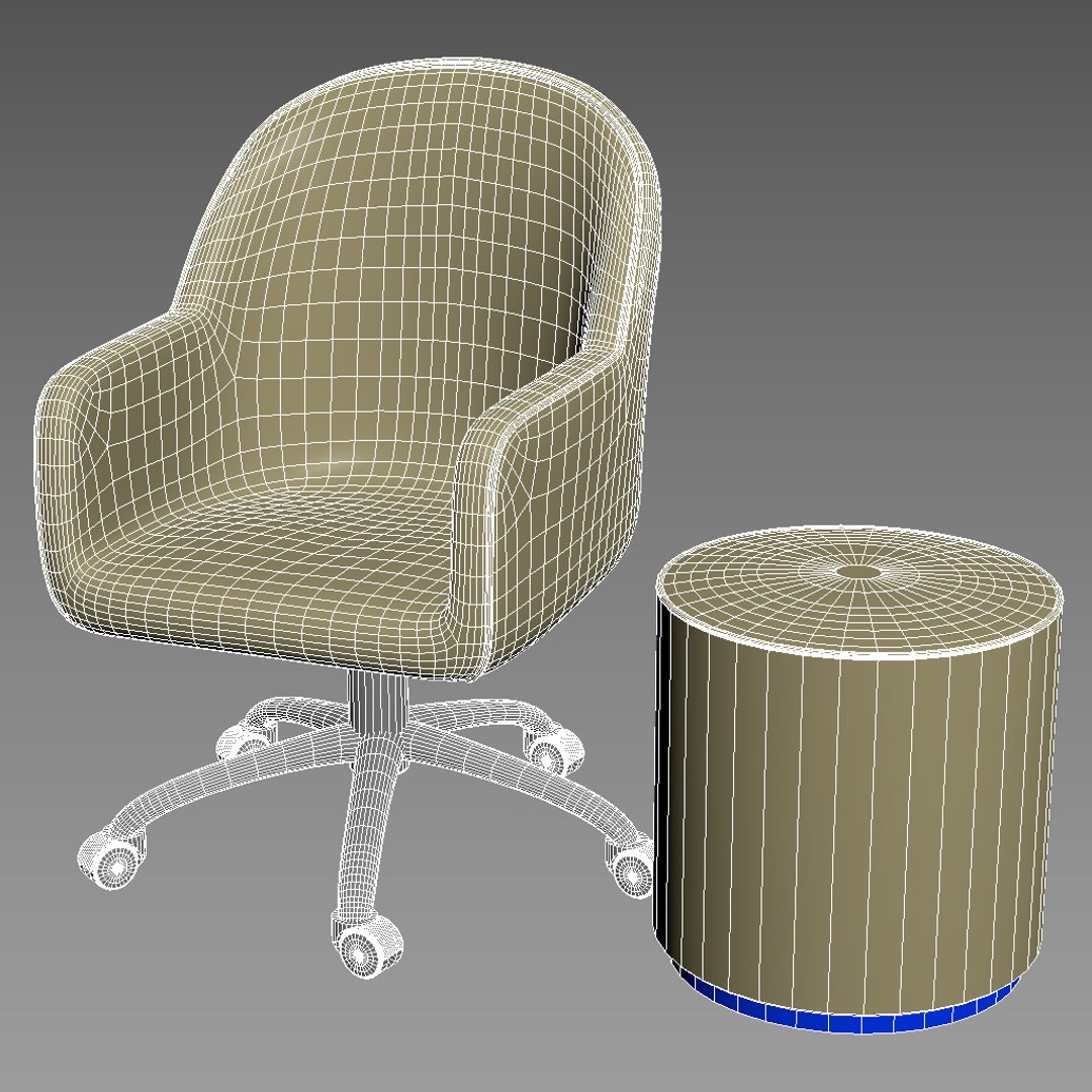 3D Bank Chair Model - TurboSquid 1476071