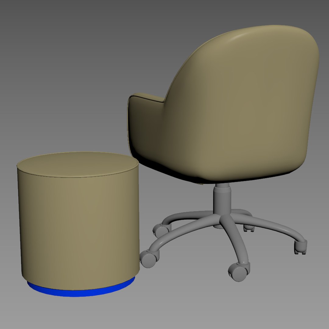 3D Bank Chair Model - TurboSquid 1476071