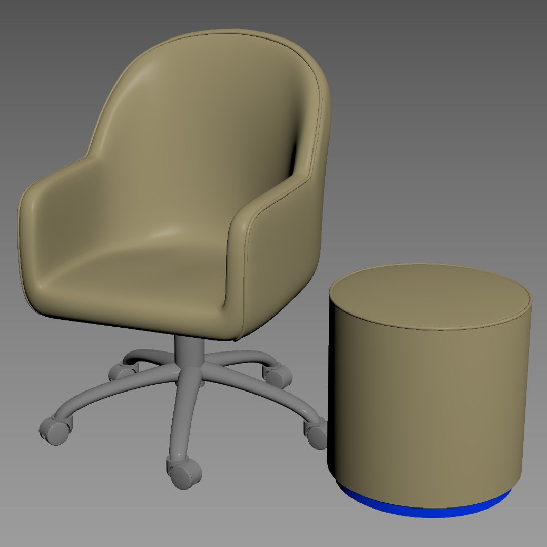 3D Bank Chair Model - TurboSquid 1476071