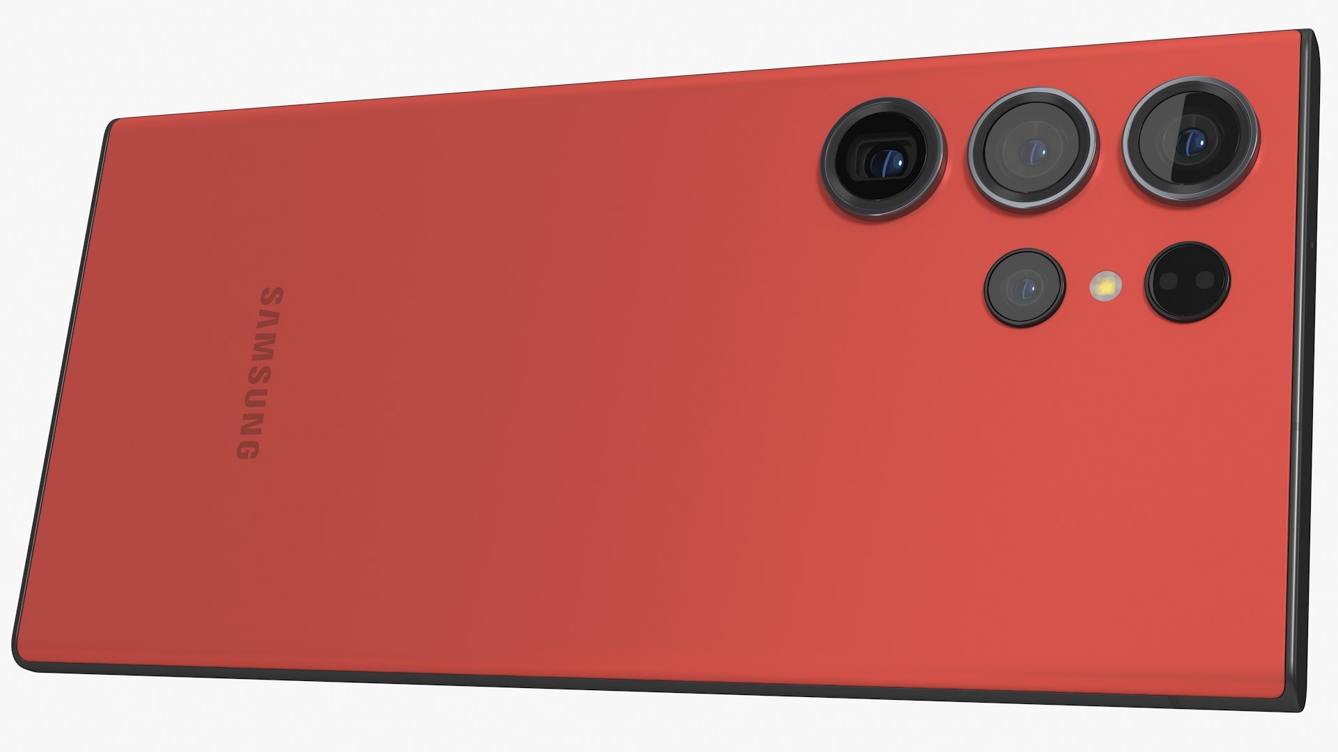 Samsung Galaxy S23 Ultra Red Model - TurboSquid 2022472