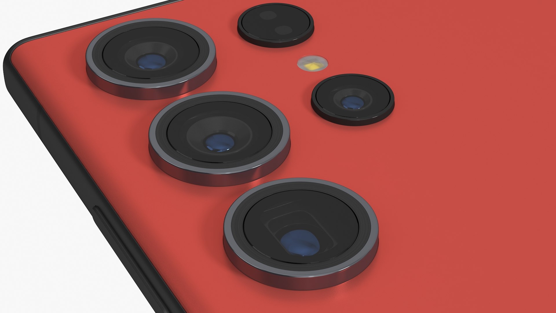 Samsung Galaxy S23 Ultra Red Model - TurboSquid 2022472