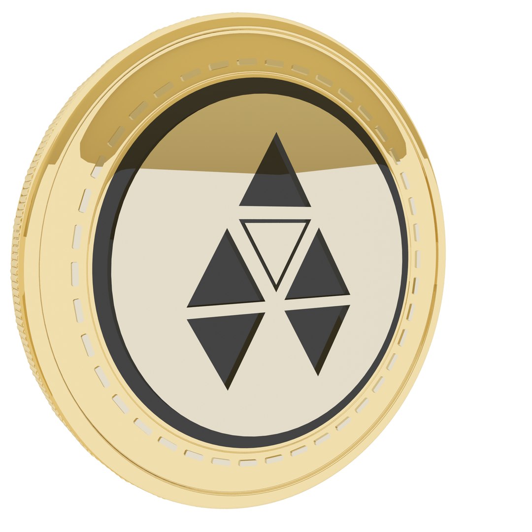 3D Adelphoi Cryptocurrency Gold Coin - TurboSquid 1765047