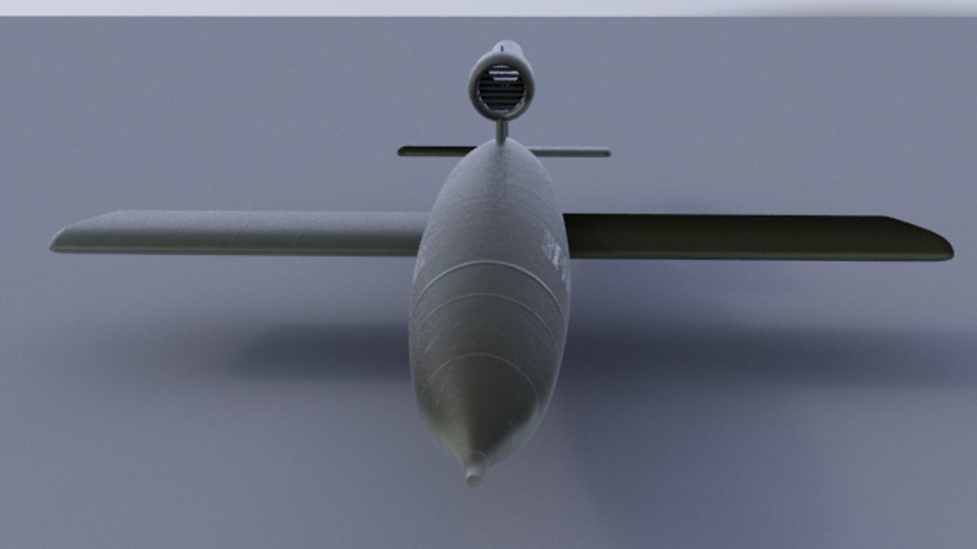 3d Model Wwii German V1 Flying