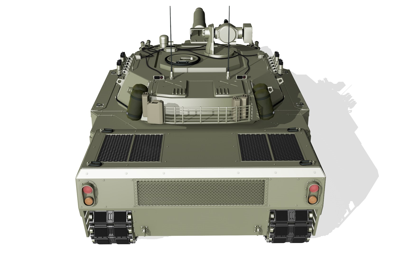 Tank Battle C4d
