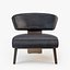 3d Max Minotti Creed Armchair Wood