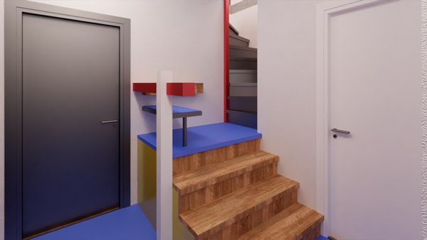 슈뢰더 하우스 3D 모델 - TurboSquid 1938695