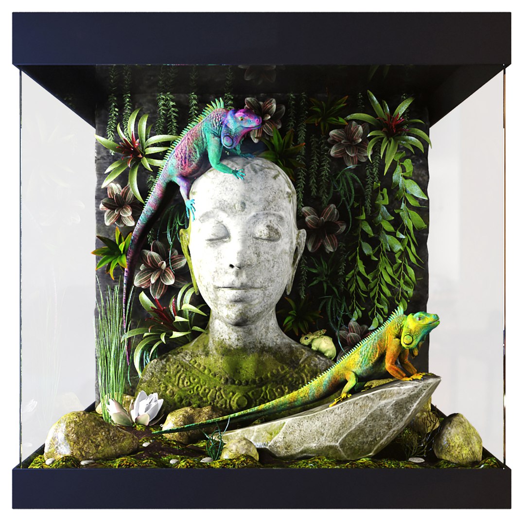 3D Lizards - TurboSquid 1451803