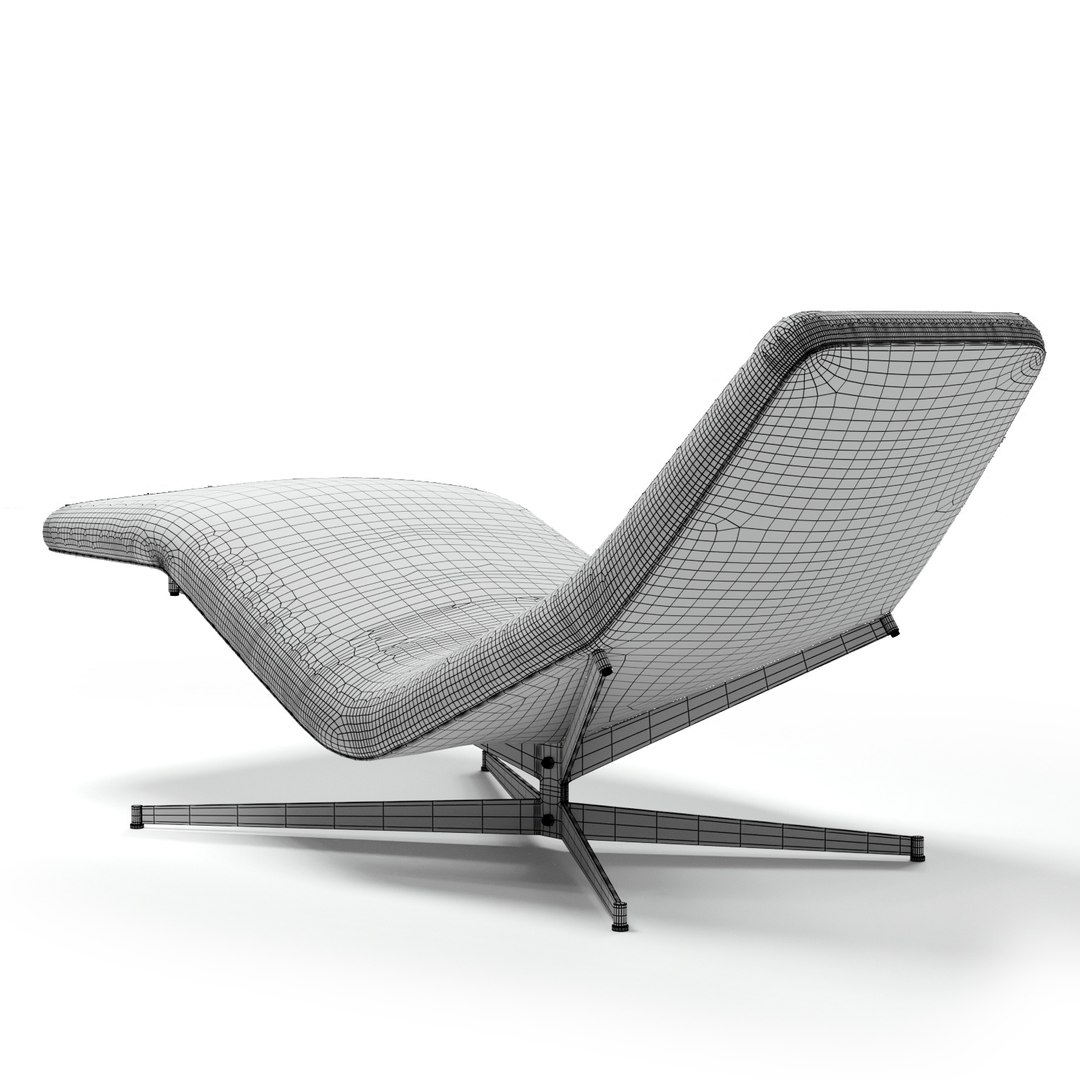 3D Pierre Guariche Lounge Chair Model - TurboSquid 1361738