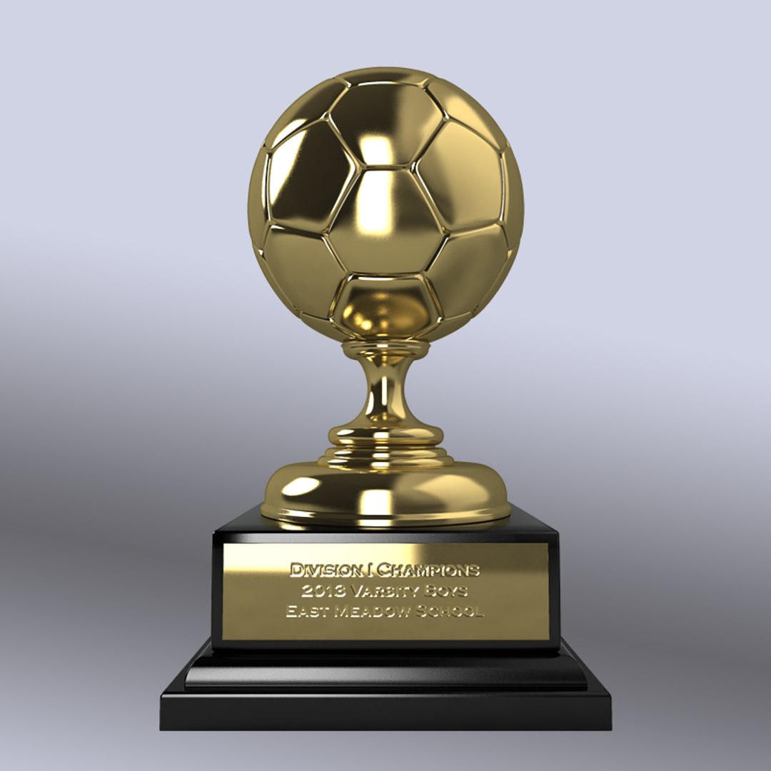 3d Model Soccer Trophy