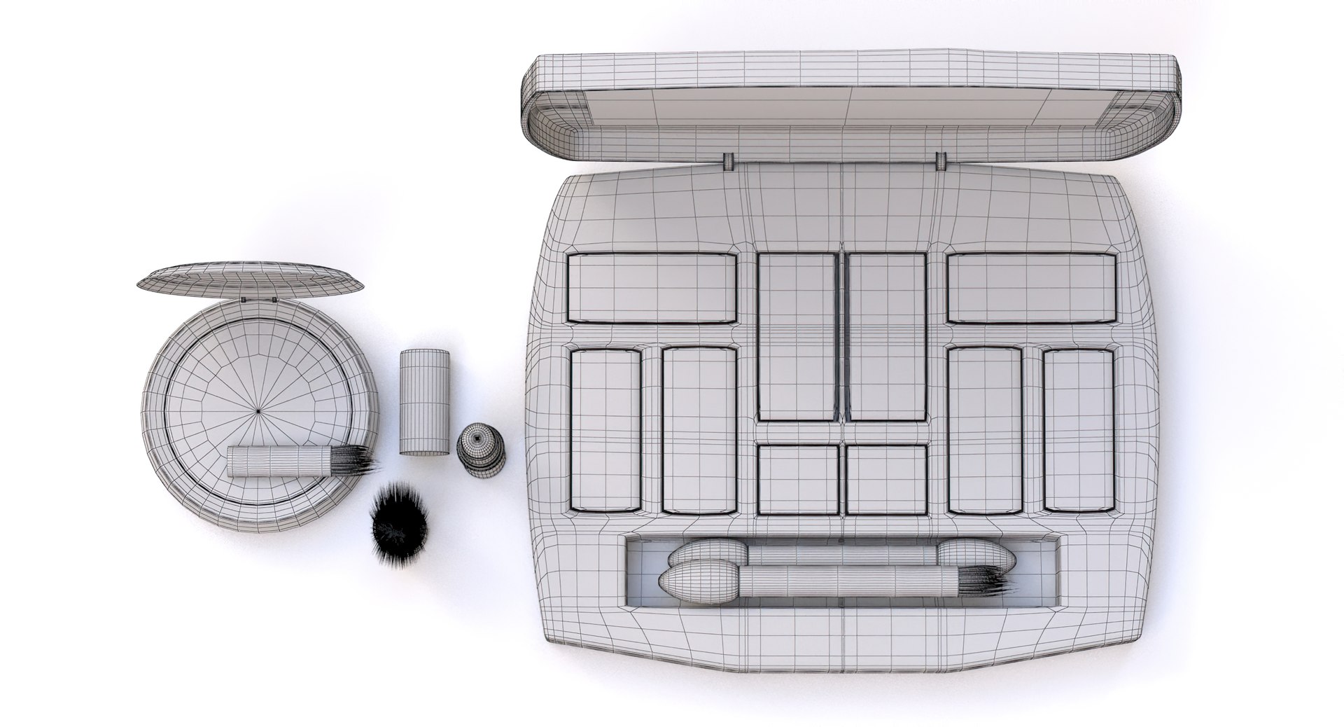 Set Makeup 3D Model - TurboSquid 1667818