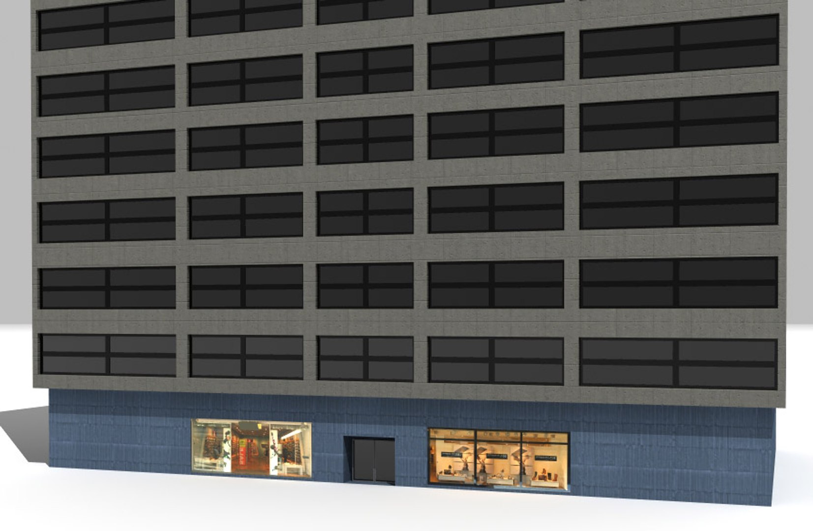 Dxf Hi-rise Building