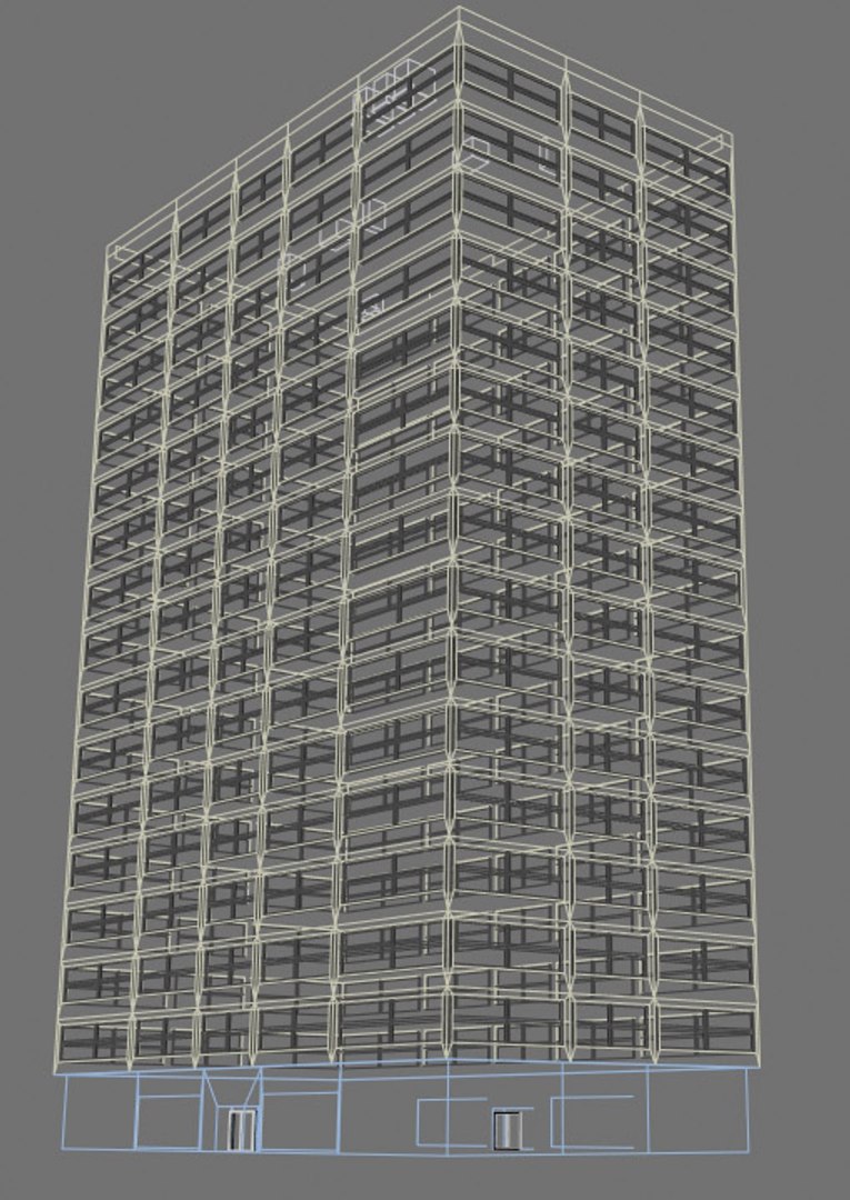 Dxf Hi-rise Building