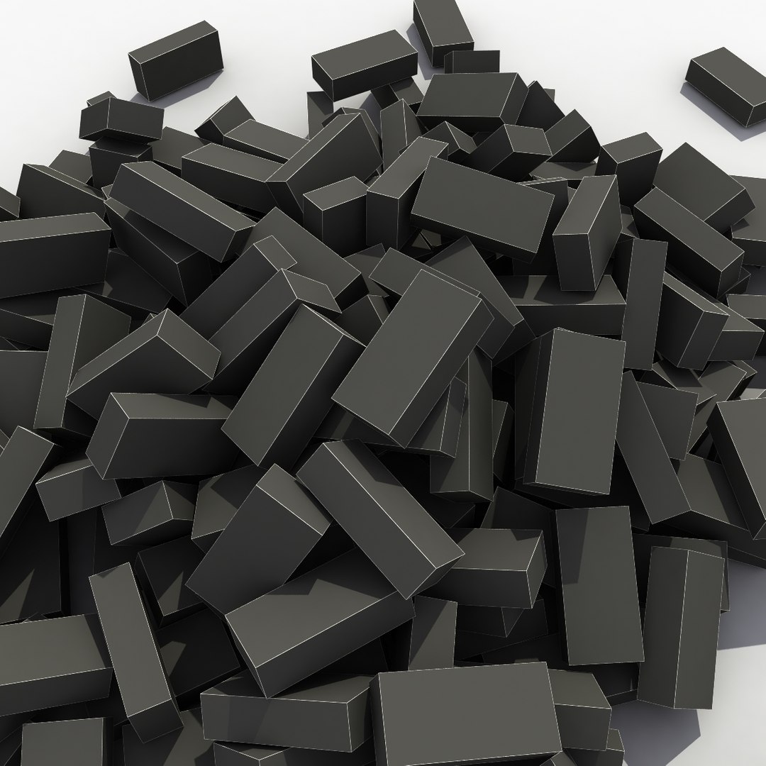 3d Model 2 Modeled Materials