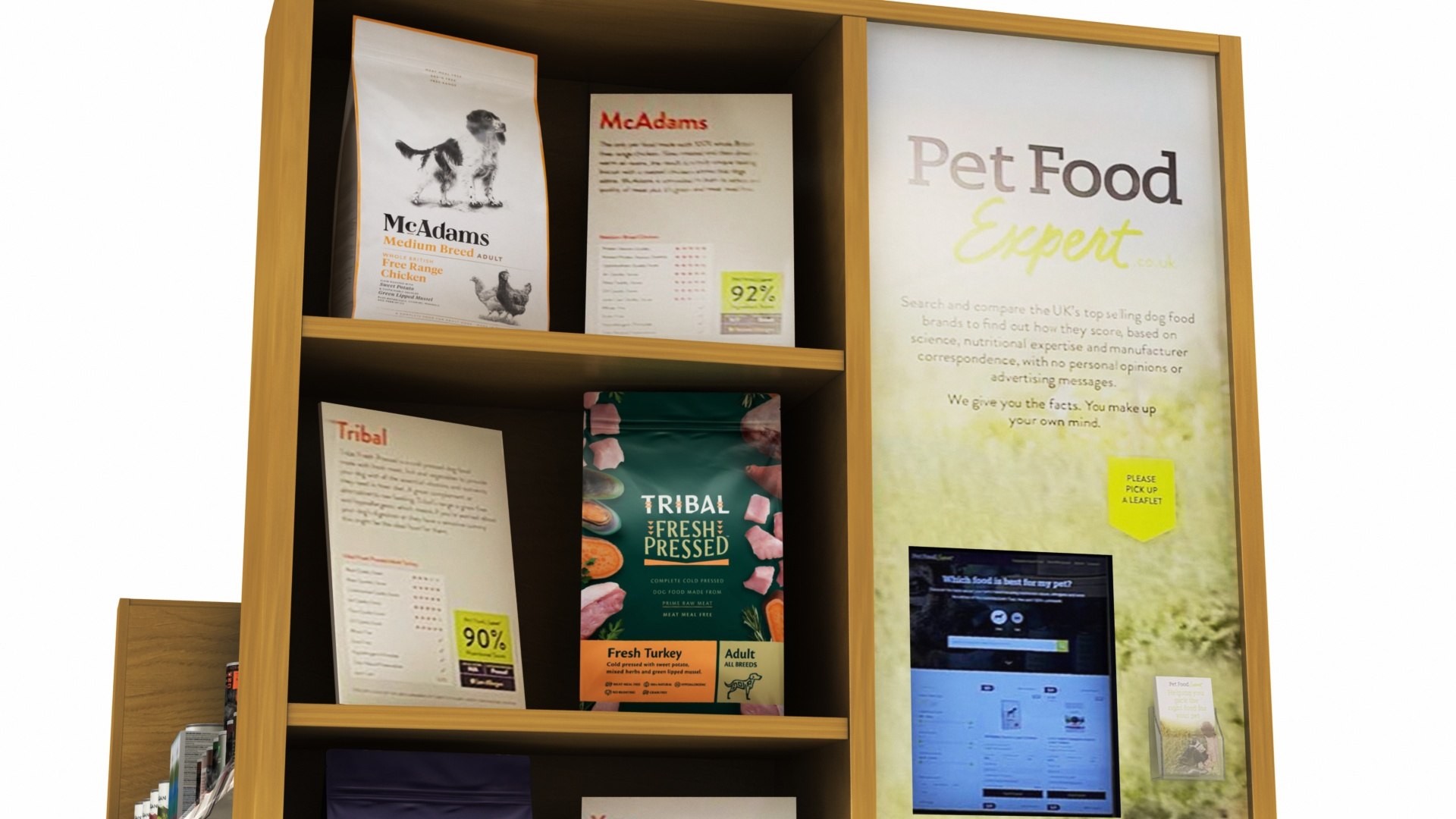 Pet Food - Pet Foods Expert Shelves Model - TurboSquid 1771248