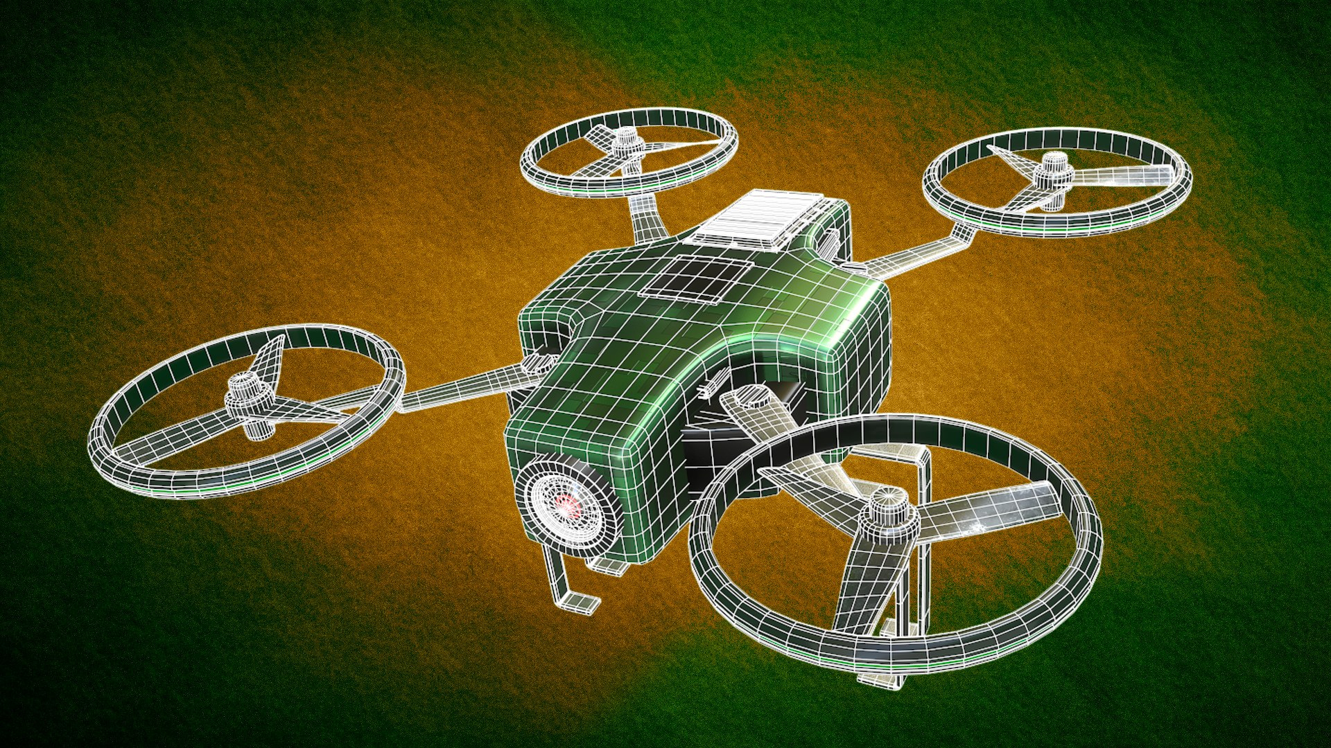 3D Quadcopter - TurboSquid 1954876