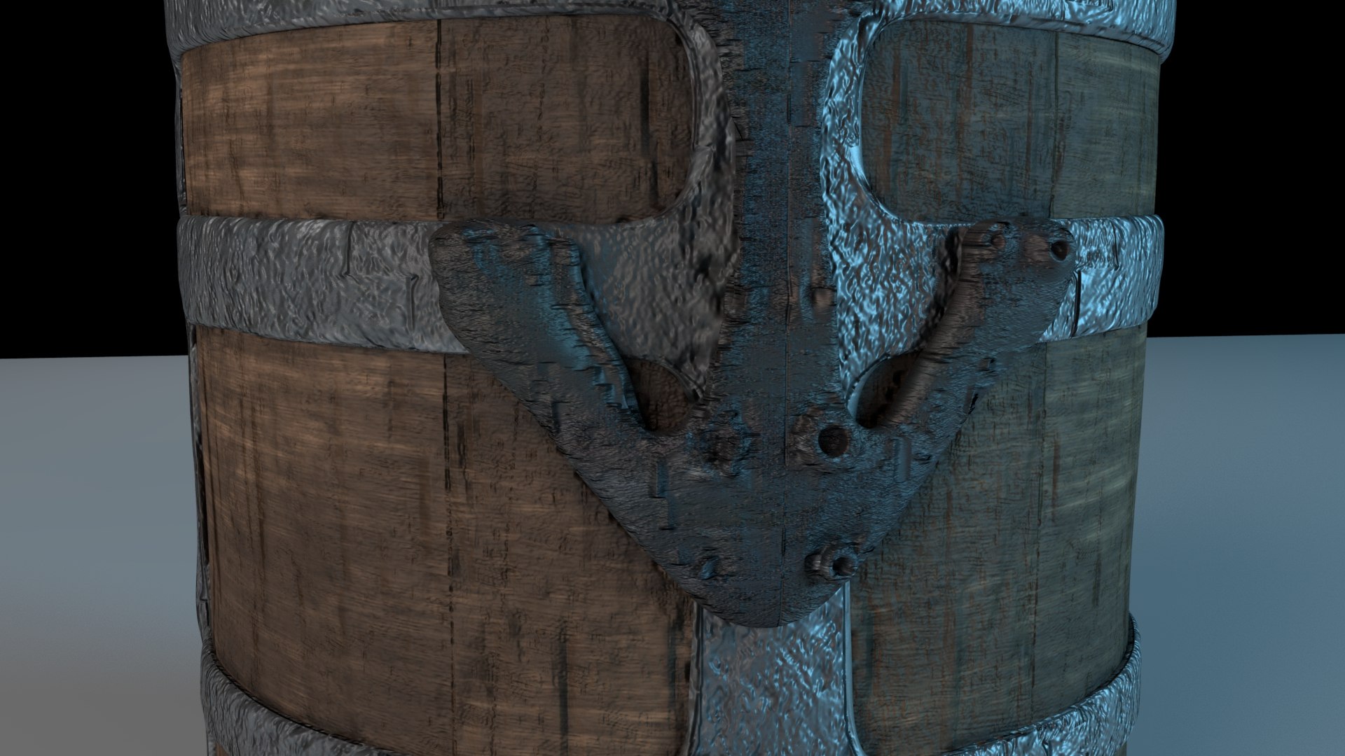 3D Old Medieval Bucket - TurboSquid 2188724