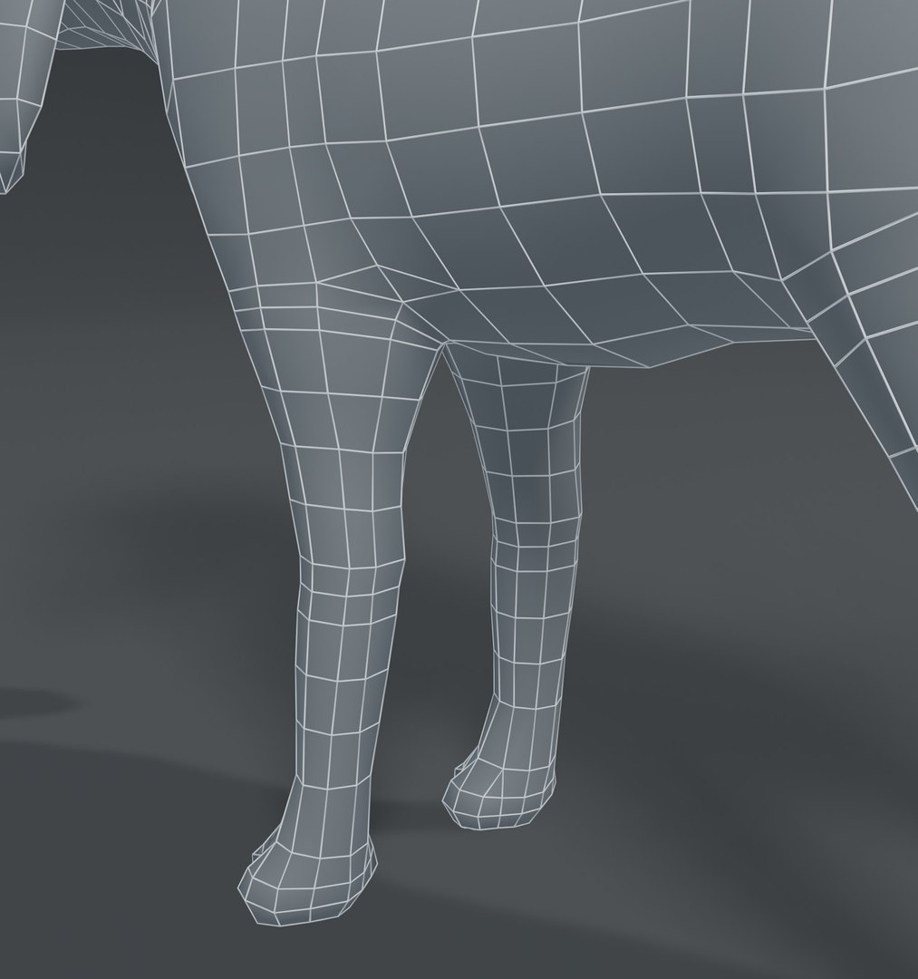 3D cartoon dog base mesh - TurboSquid 1539528