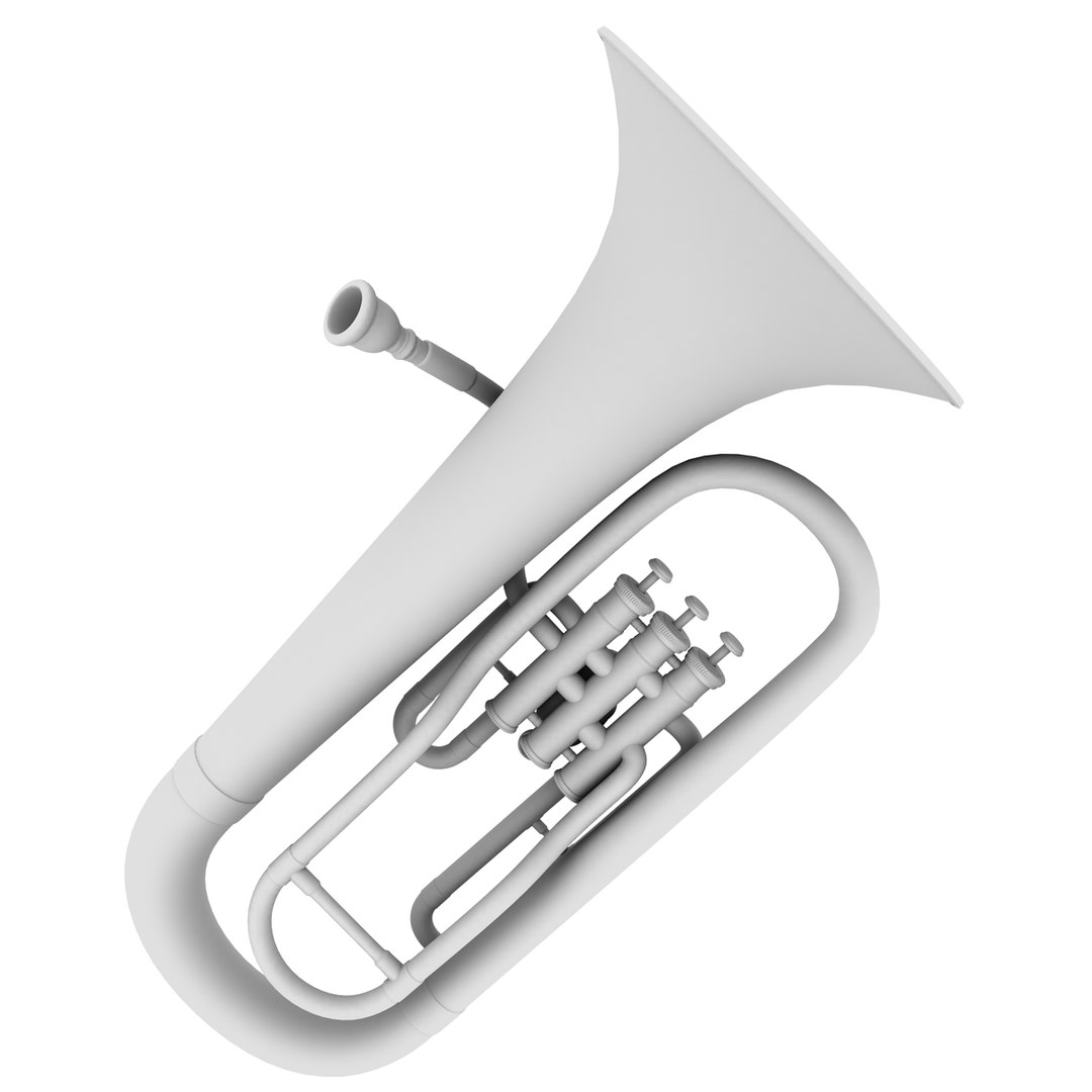 Euphonium Materials Model - TurboSquid 1297782