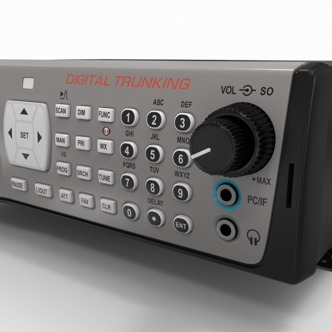 3d Triple Trunking Base Scanner