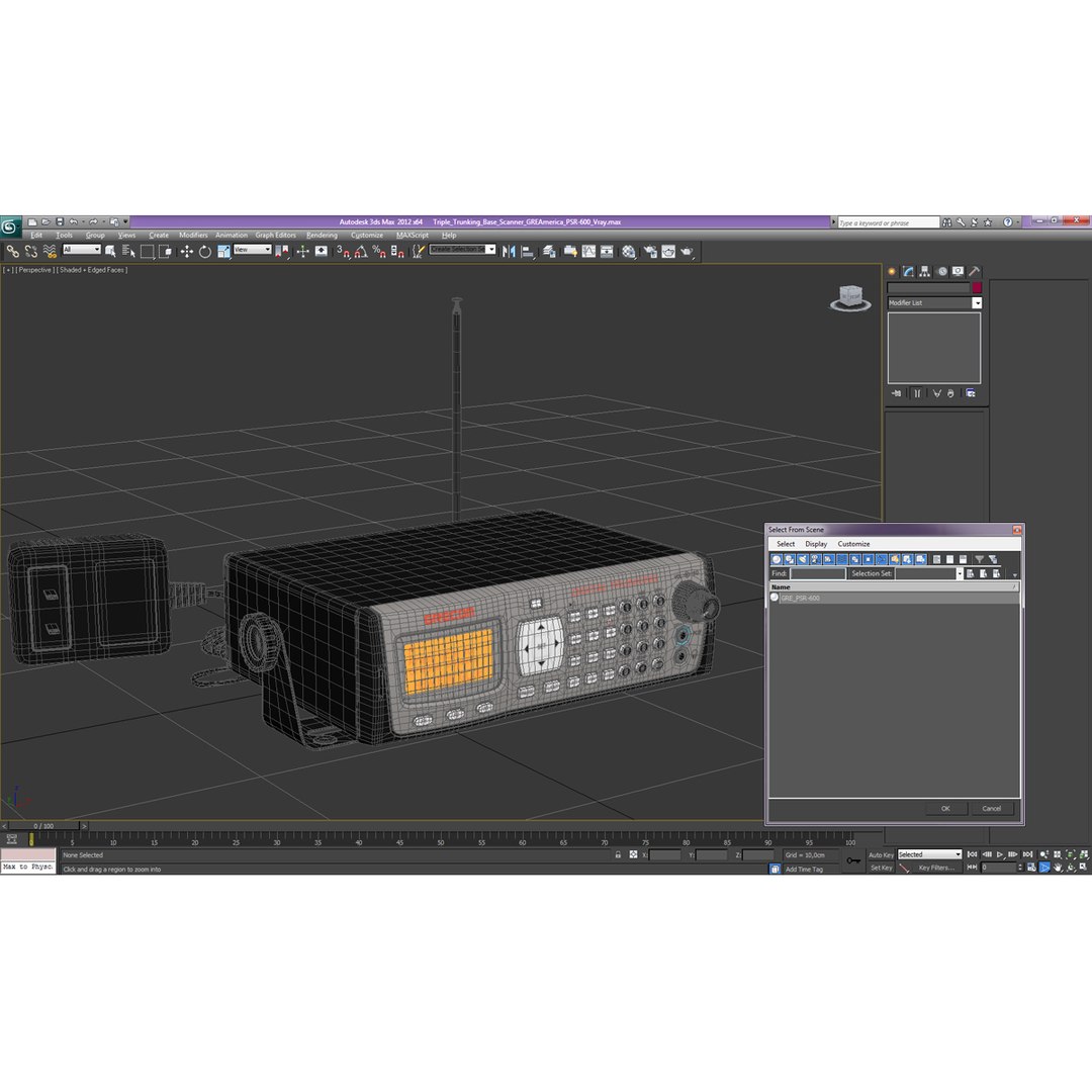 3d triple trunking base scanner