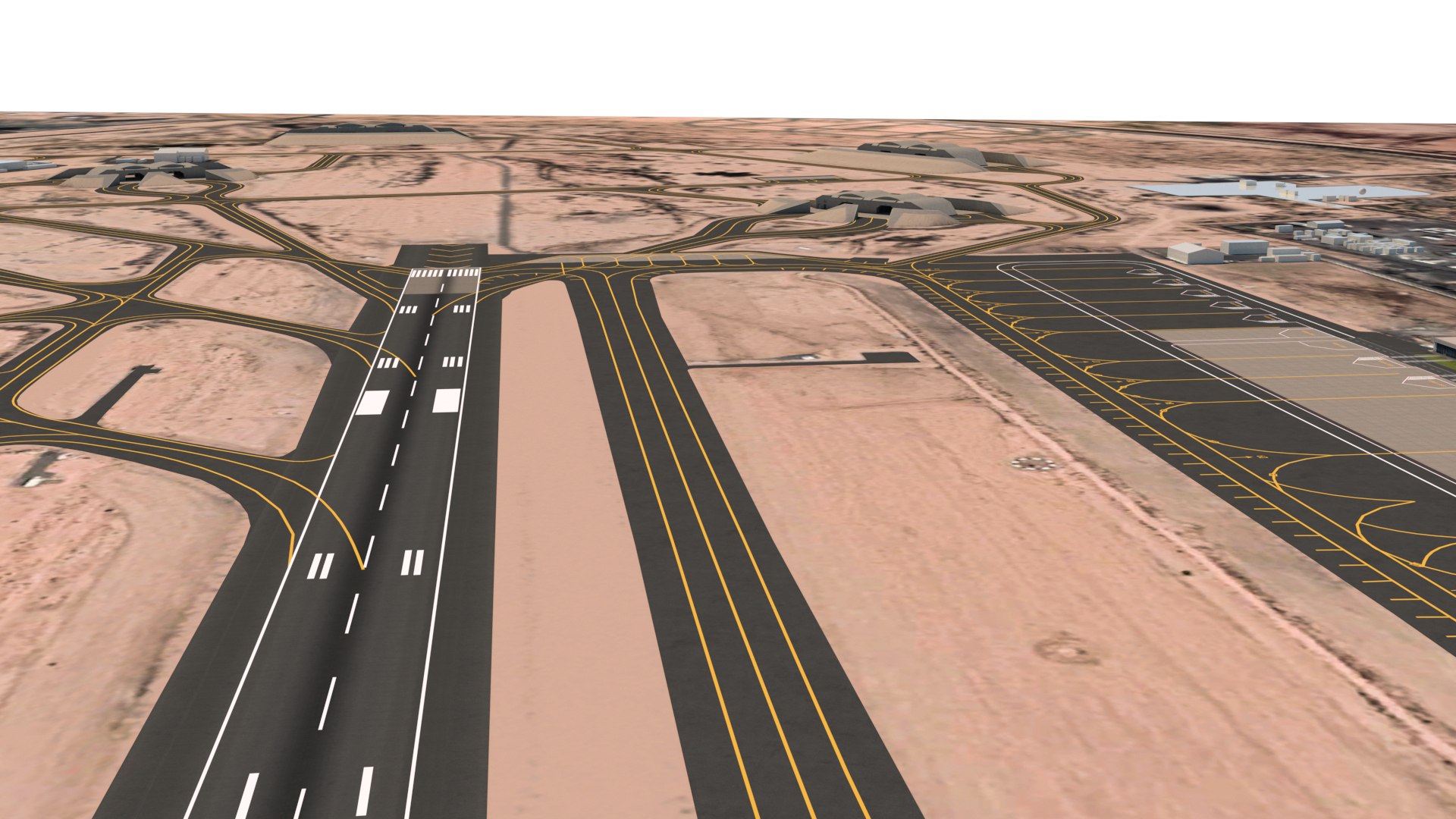 3D Taif Airport - TurboSquid 2407873