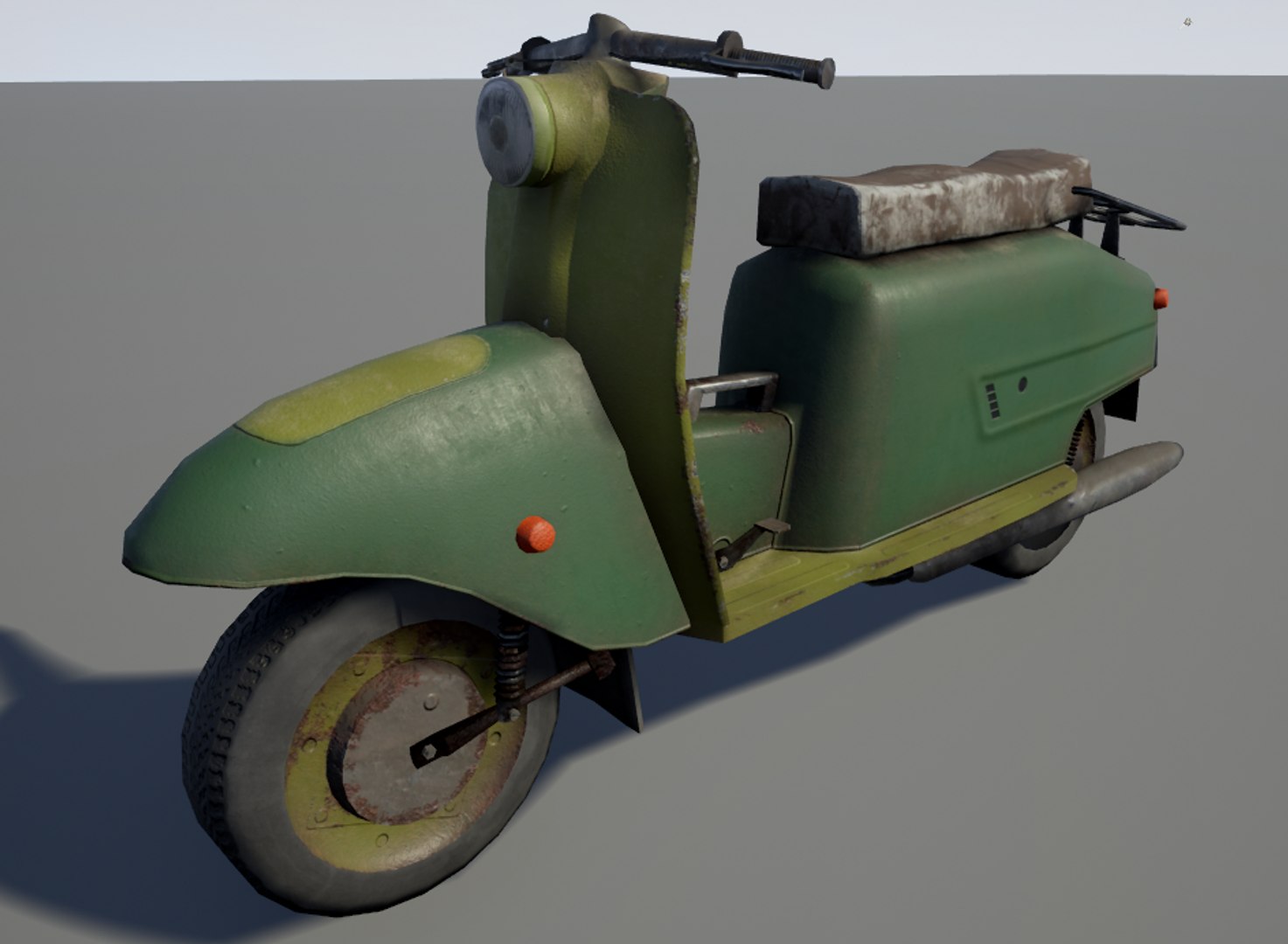 Scooter Unreal Blender 3D Model - TurboSquid 1211131