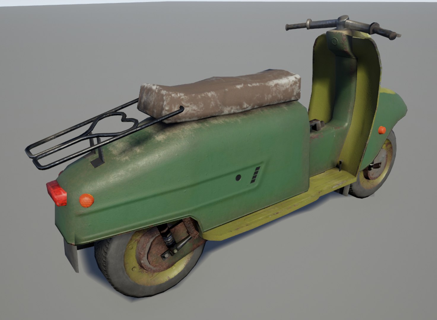 Scooter Unreal Blender 3D Model - TurboSquid 1211131