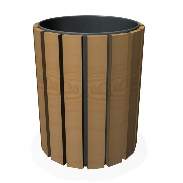 3d model bin trash dustbin