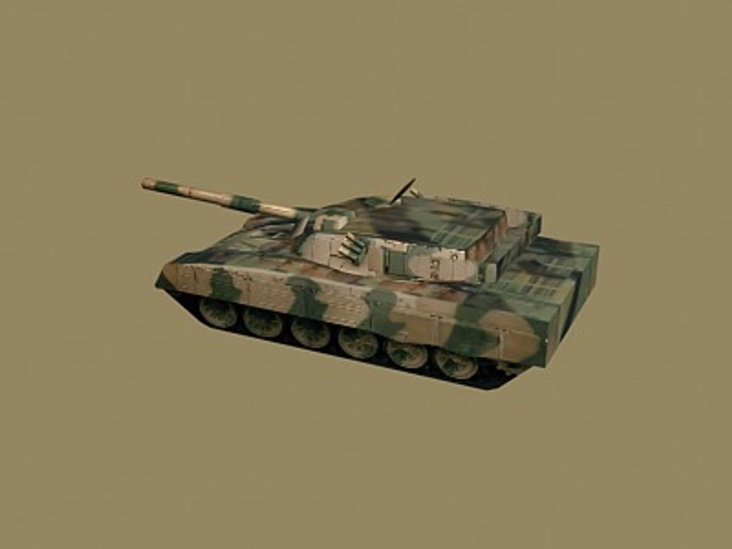 Chinese Type-98 Mbt 3d Model