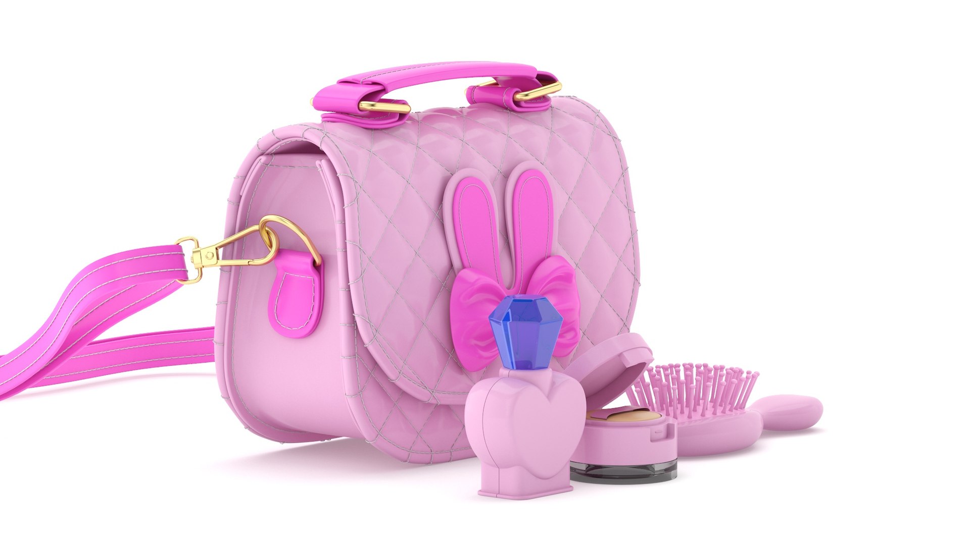 Play purse set 3D model - TurboSquid 1519621