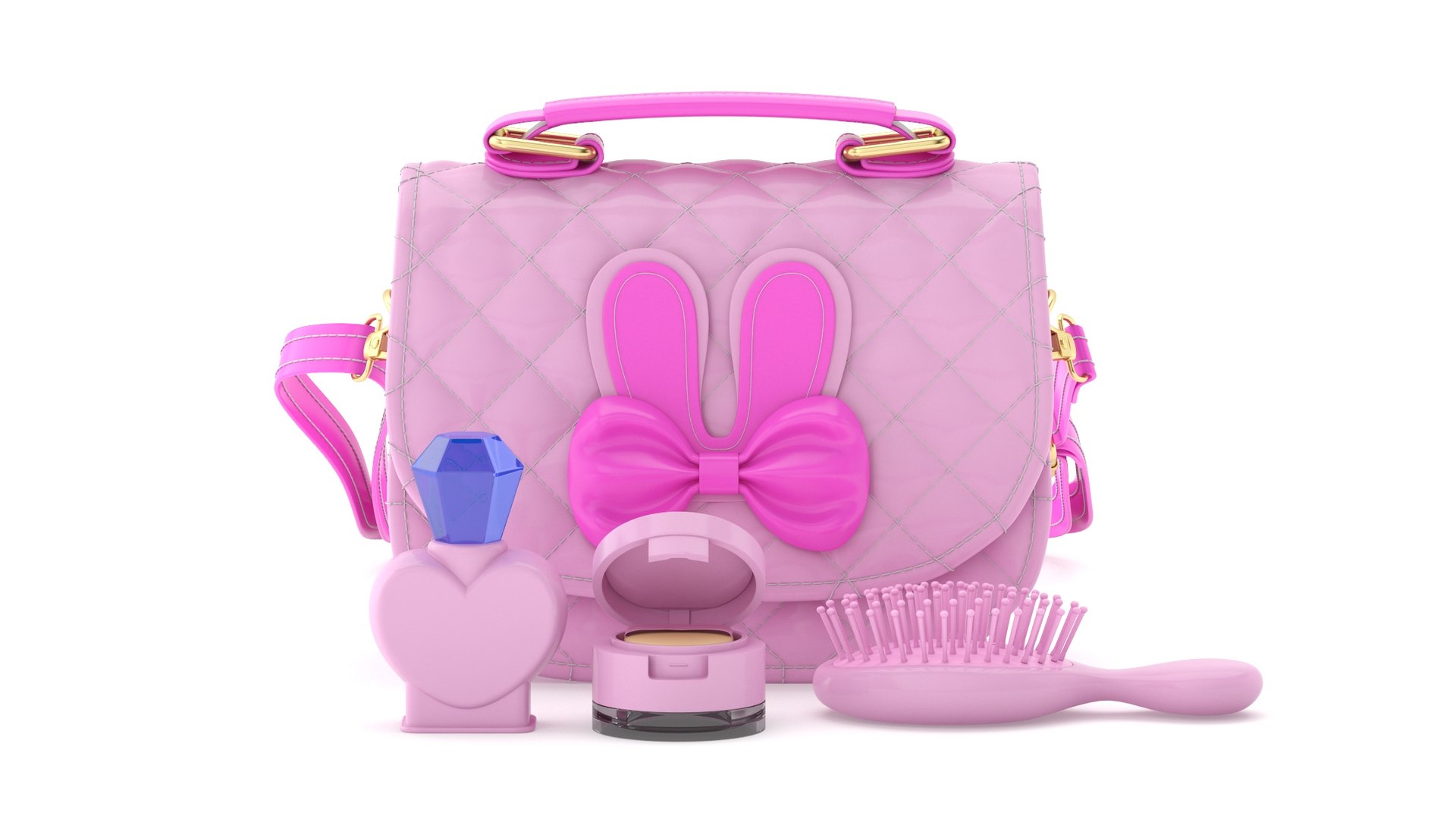 Play purse set 3D model - TurboSquid 1519621