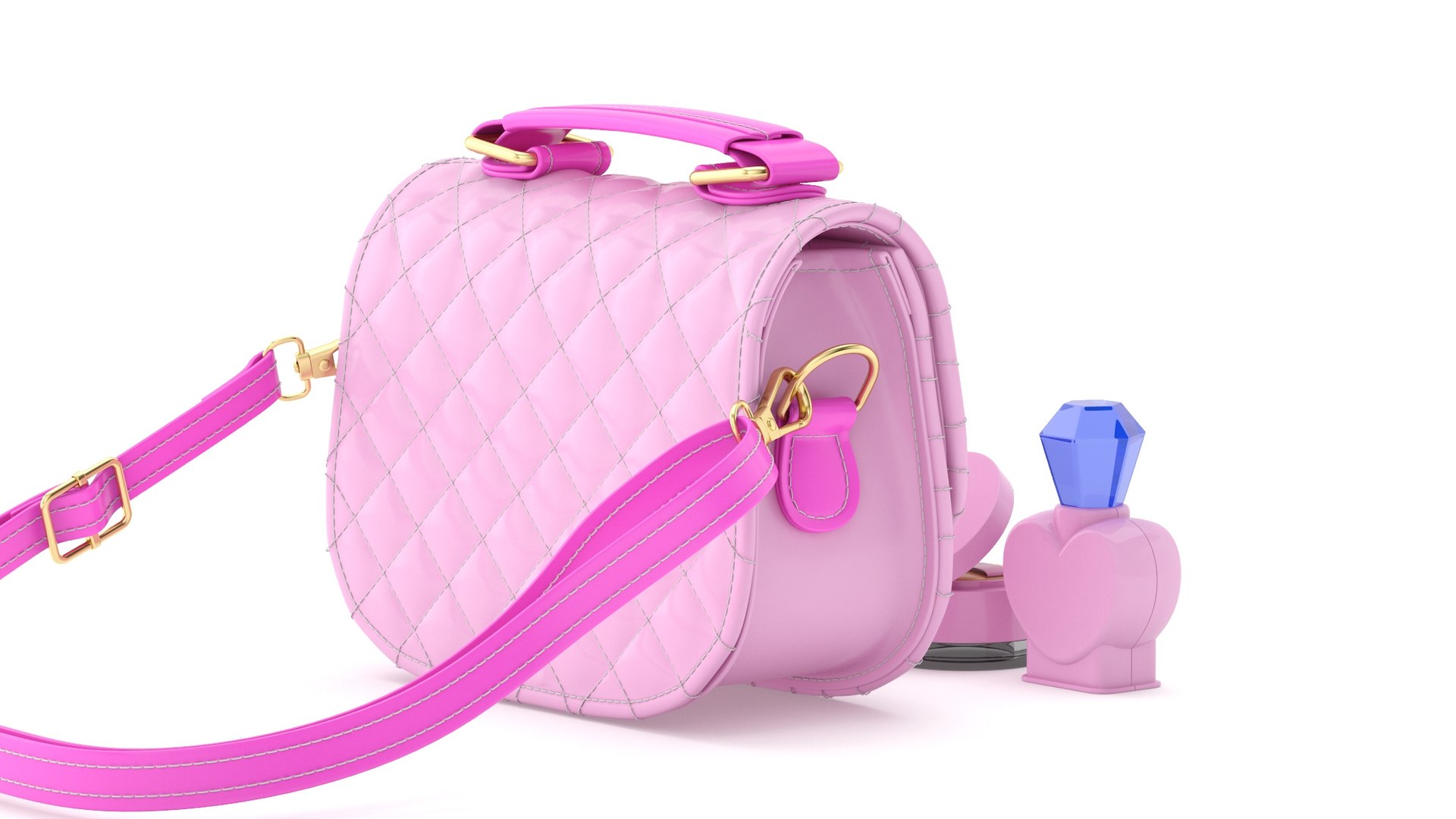 Play purse set 3D model - TurboSquid 1519621