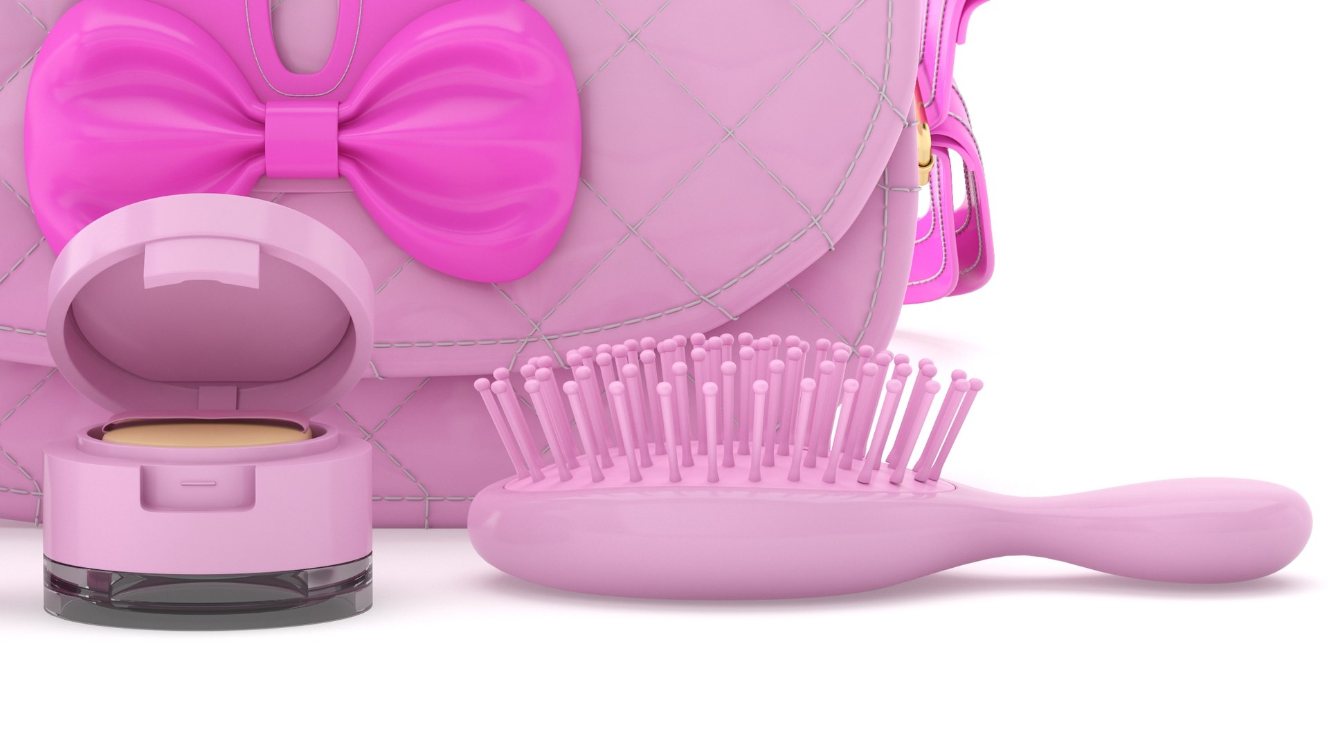 Play purse set 3D model - TurboSquid 1519621