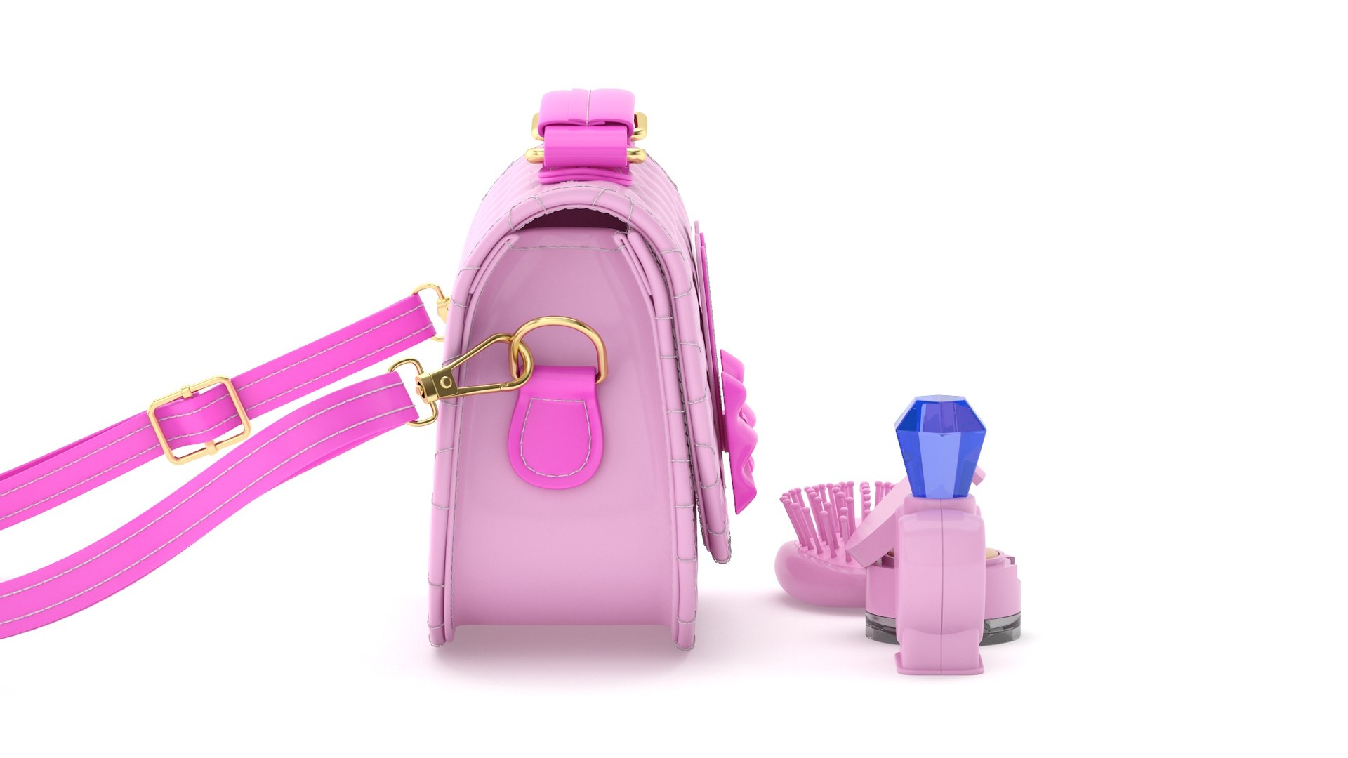 Play purse set 3D model - TurboSquid 1519621