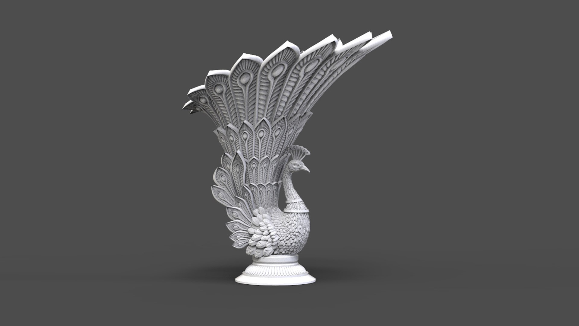 Peacock 3D Model - TurboSquid 2126938