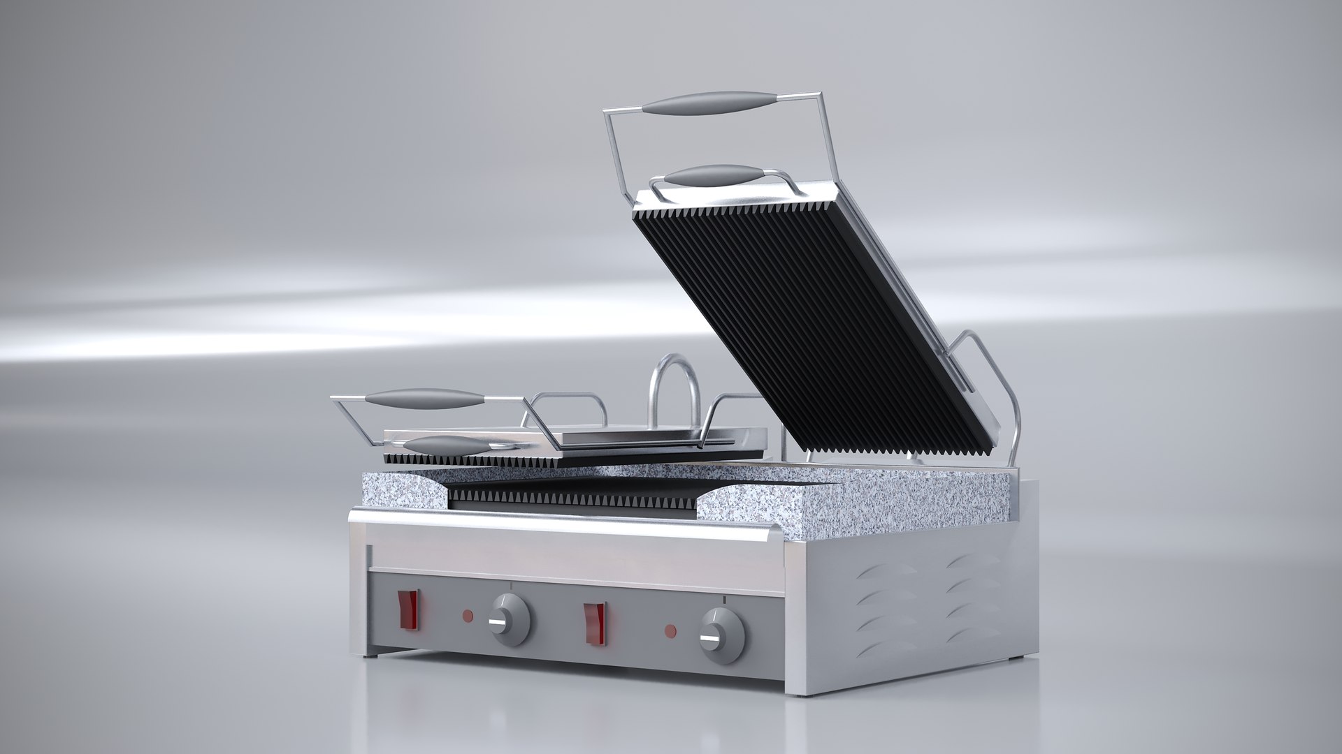 3D INDUSTRIAL DOUBLE TOASTER - TurboSquid 2238052