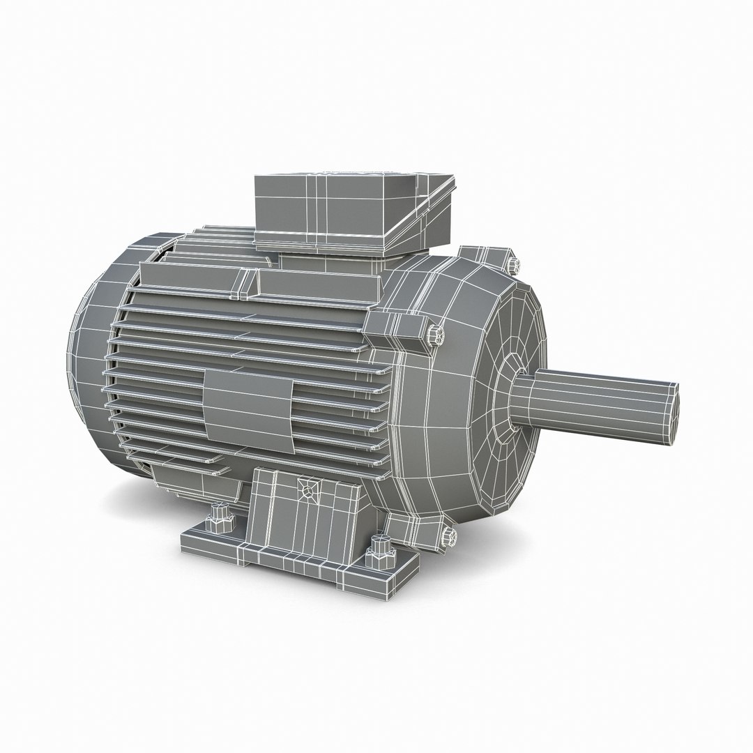 electric motor 3ds