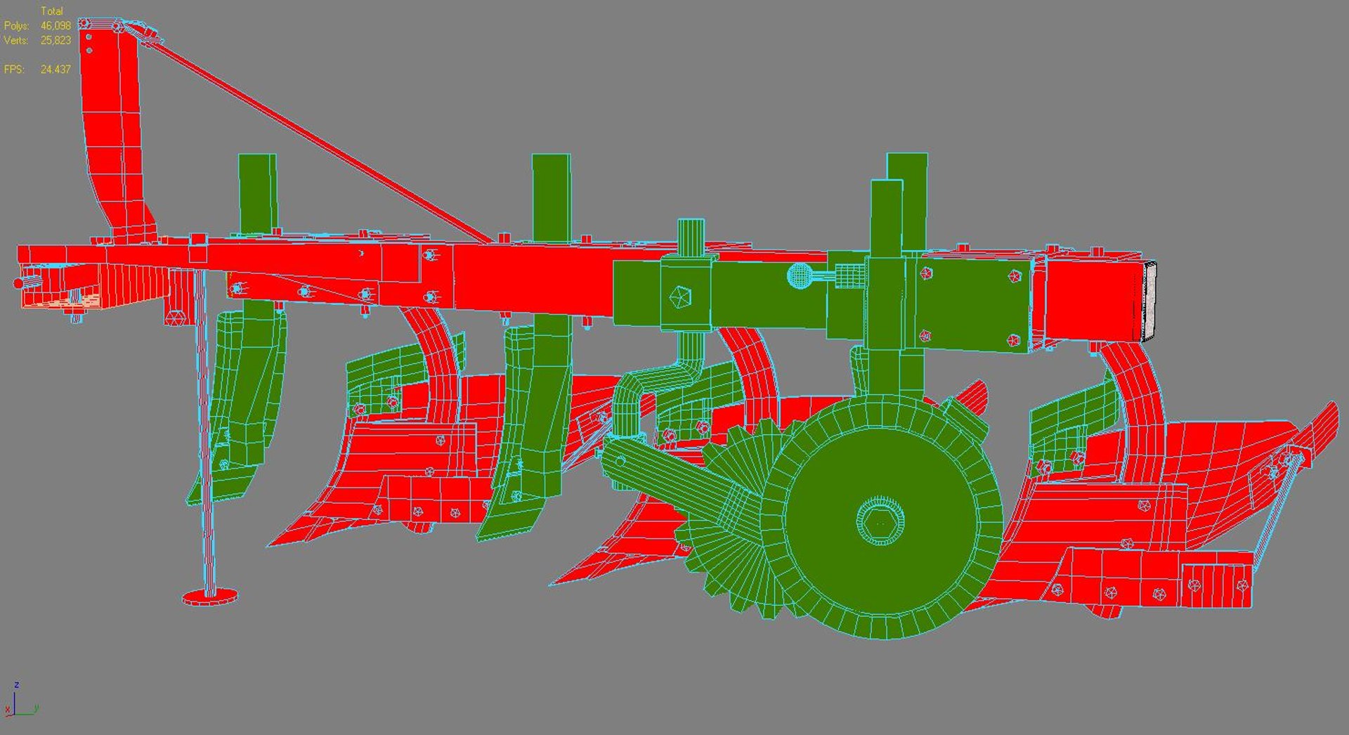 3ds max plow
