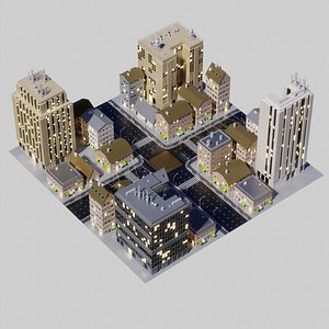 Blender City Models | TurboSquid