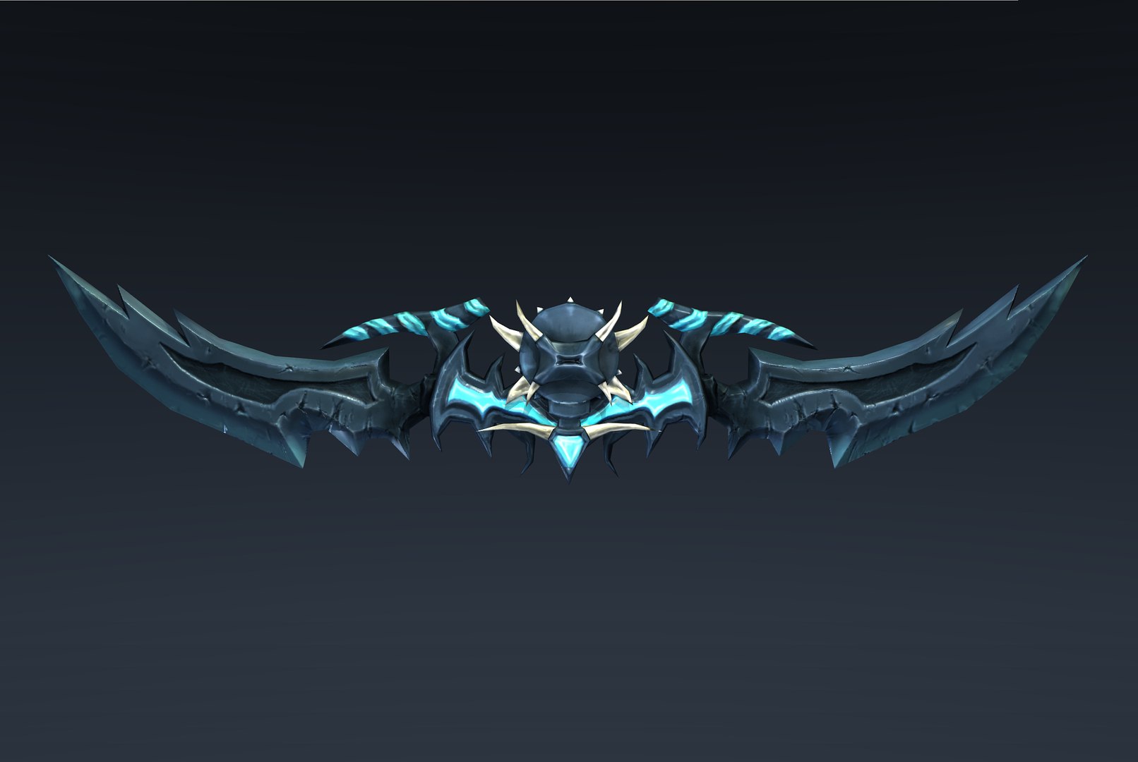 3D Double Bladed Sword Bow - TurboSquid 1878842