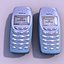 3d Model Cellular Phone Nokia 3410