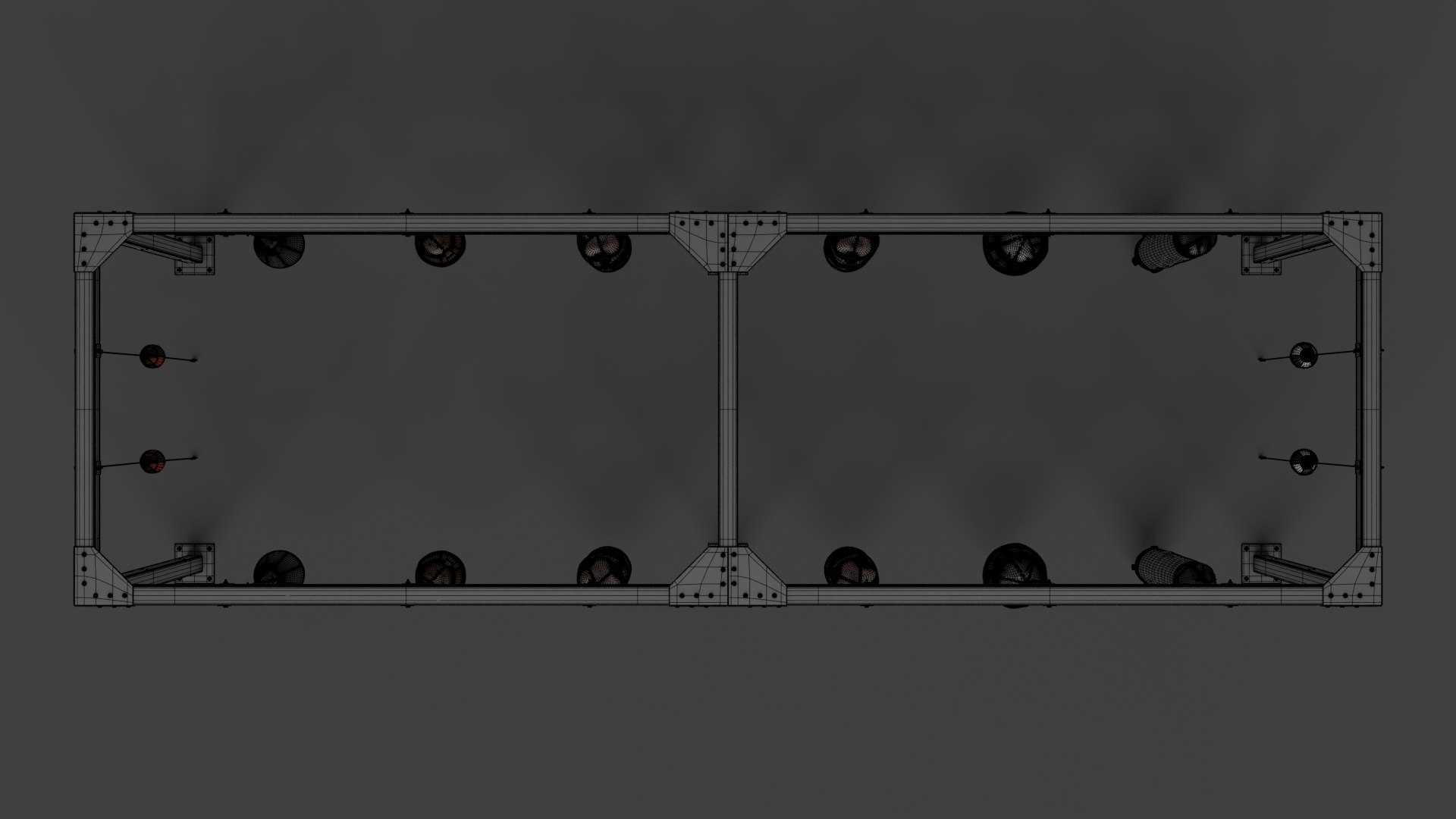 Metal Rack With Punching Bags 3D - TurboSquid 1930286