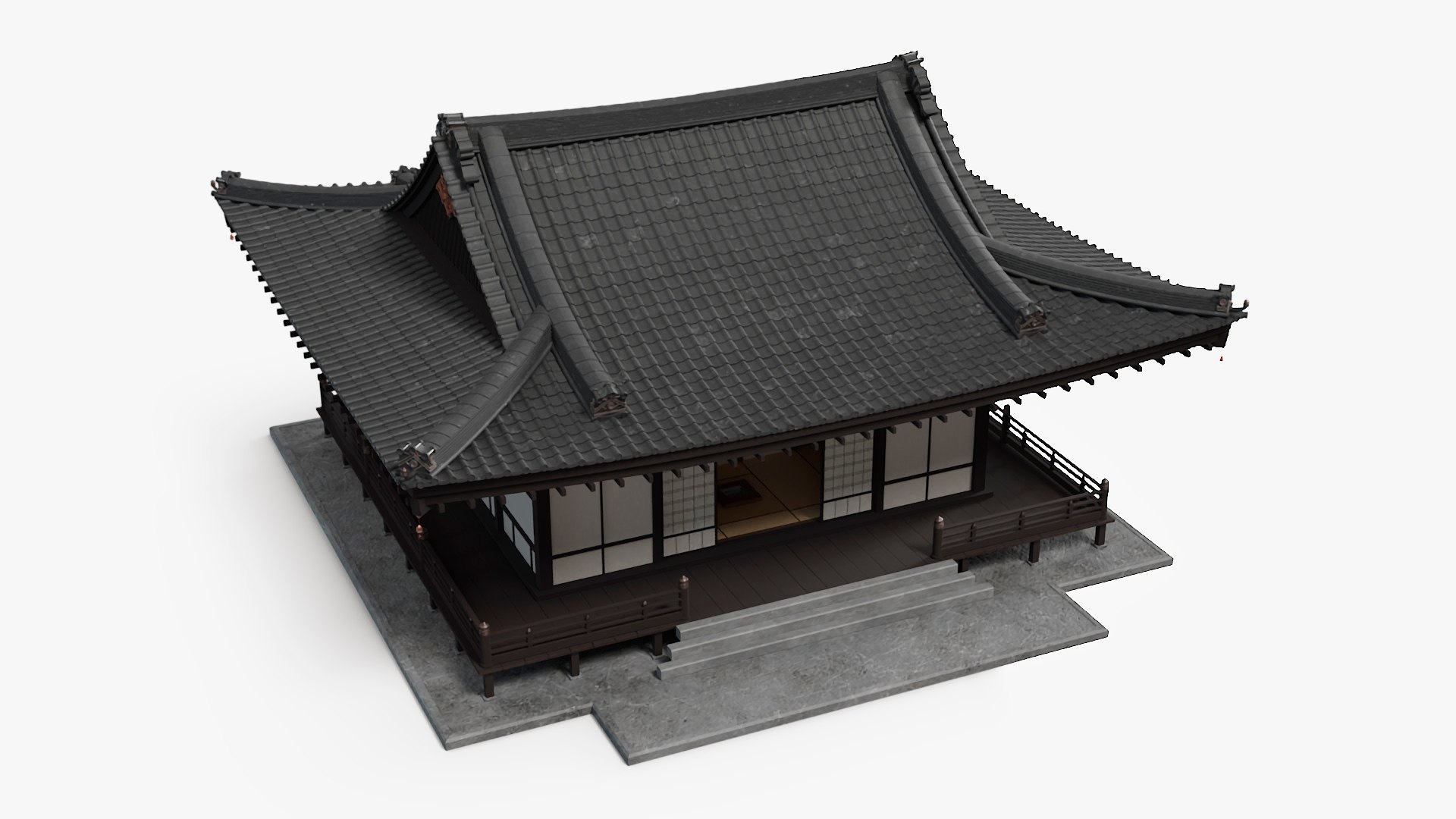 3D Japan Traditional Houses Collection Model - TurboSquid 2299281