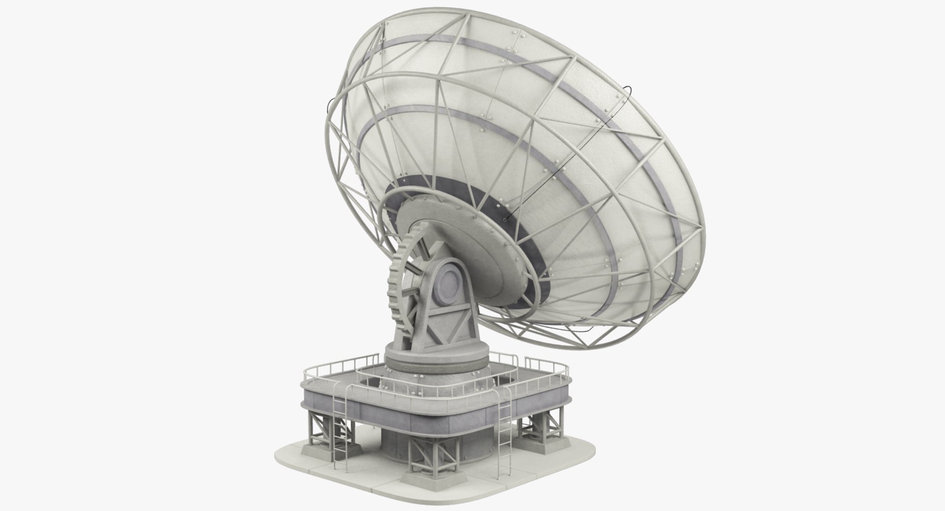 Satellite Dish 3D Model - TurboSquid 1205580