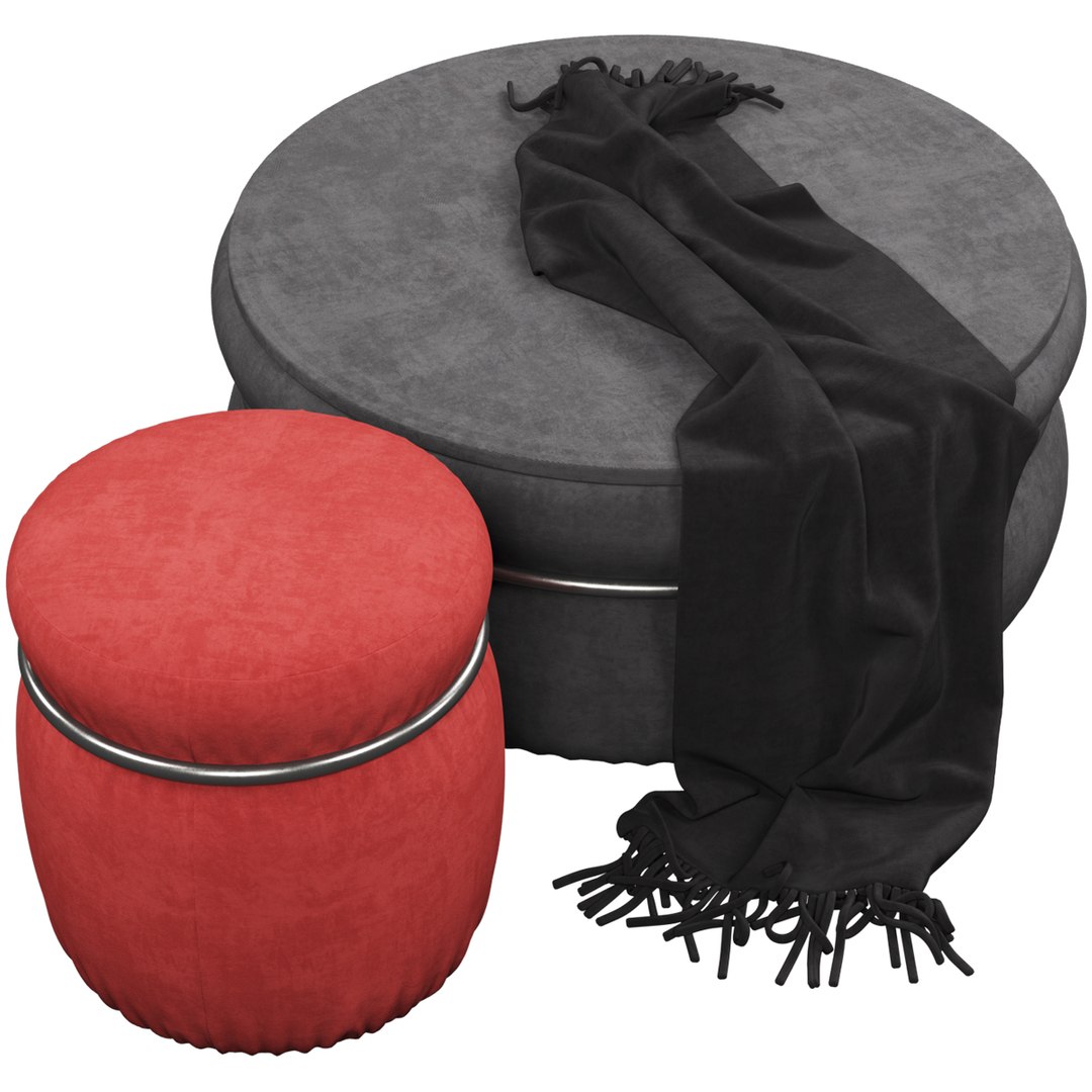 3D pouf bonaldo ring model - TurboSquid 1418945